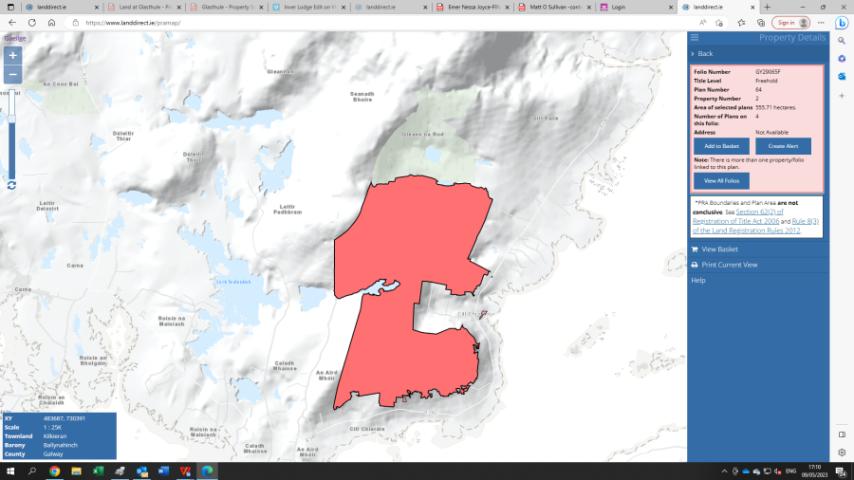 Land And Mountain Commonage At Kilkerrin, Connemara, Co. Galway | Matt ...
